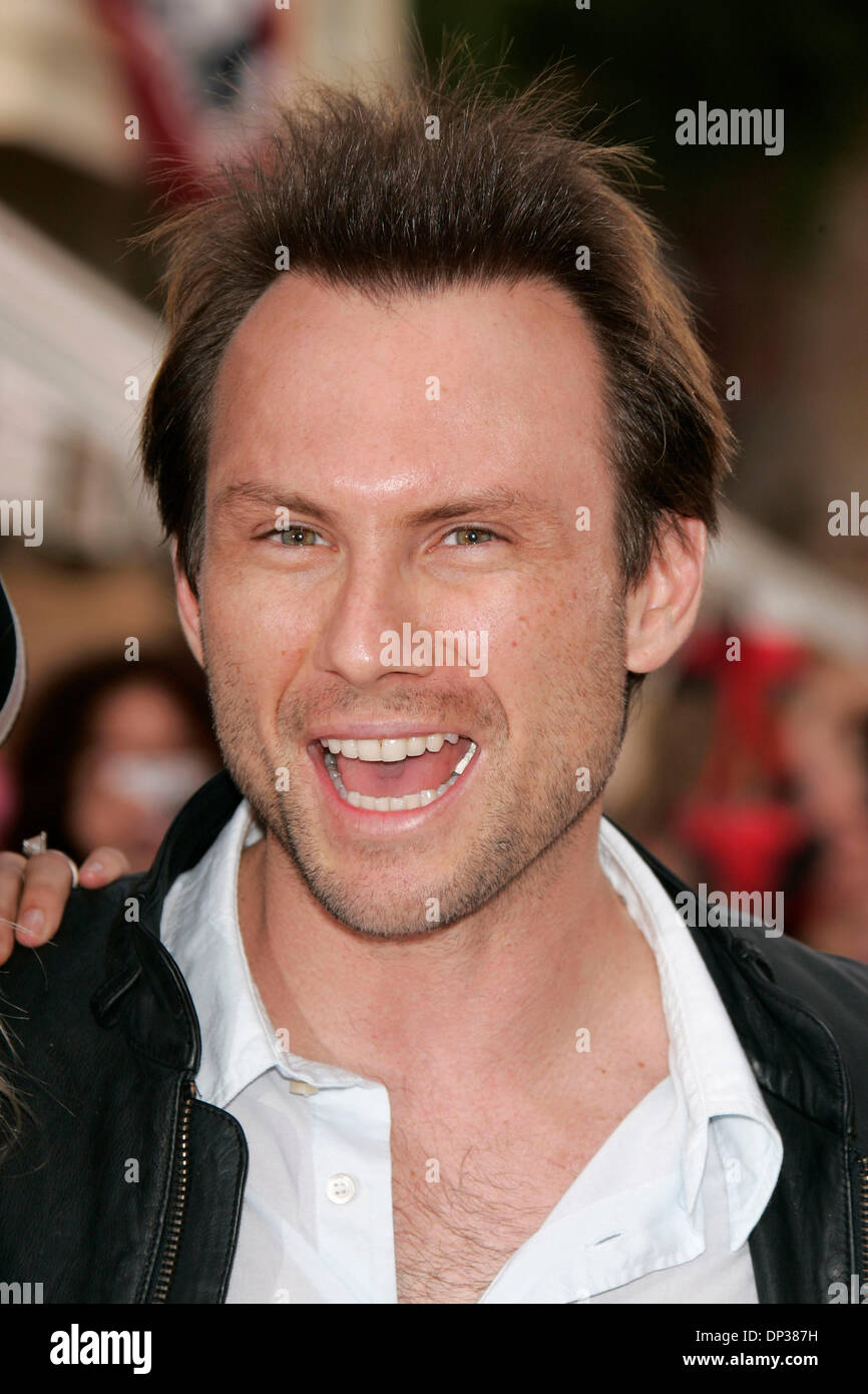 Jun 24, 2006; Anaheim, California, USA; Actor CHRISTIAN SLATER at the ...