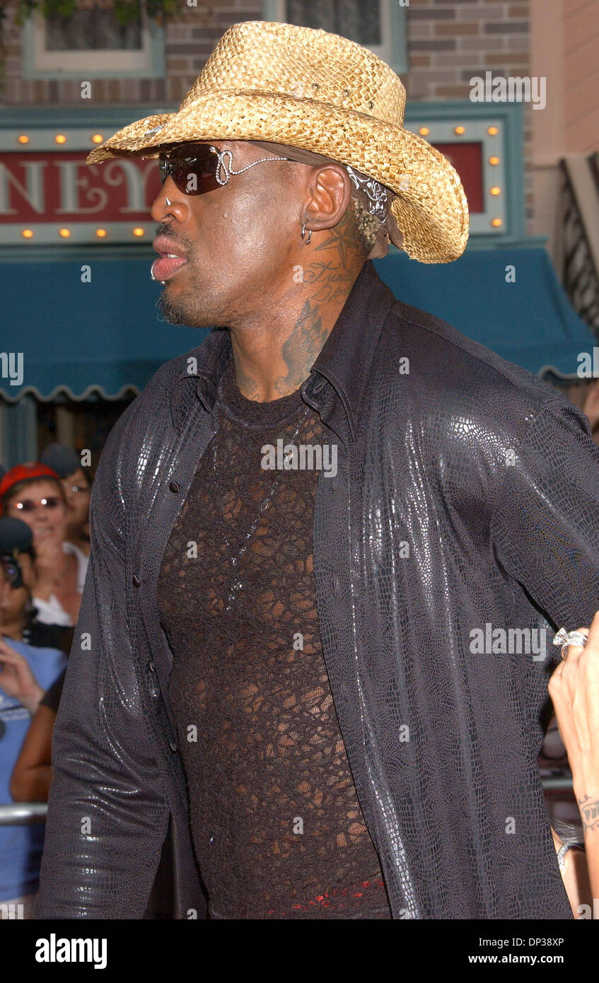 Jun 24, 2006; Los Angeles, CA, USA; Basketball Star DENNIS RODMAN at ...