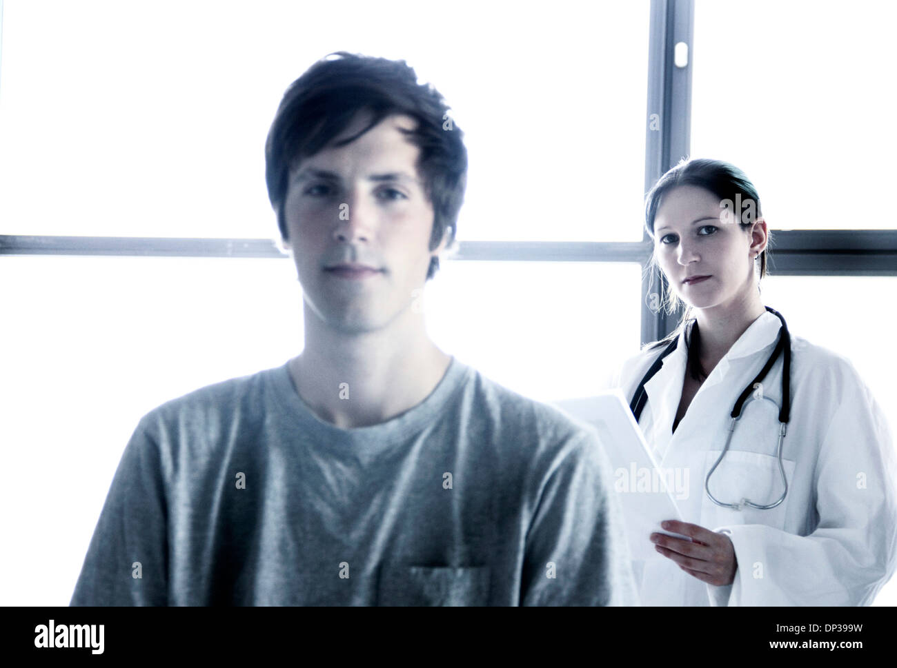 Doctor and patient Stock Photo - Alamy