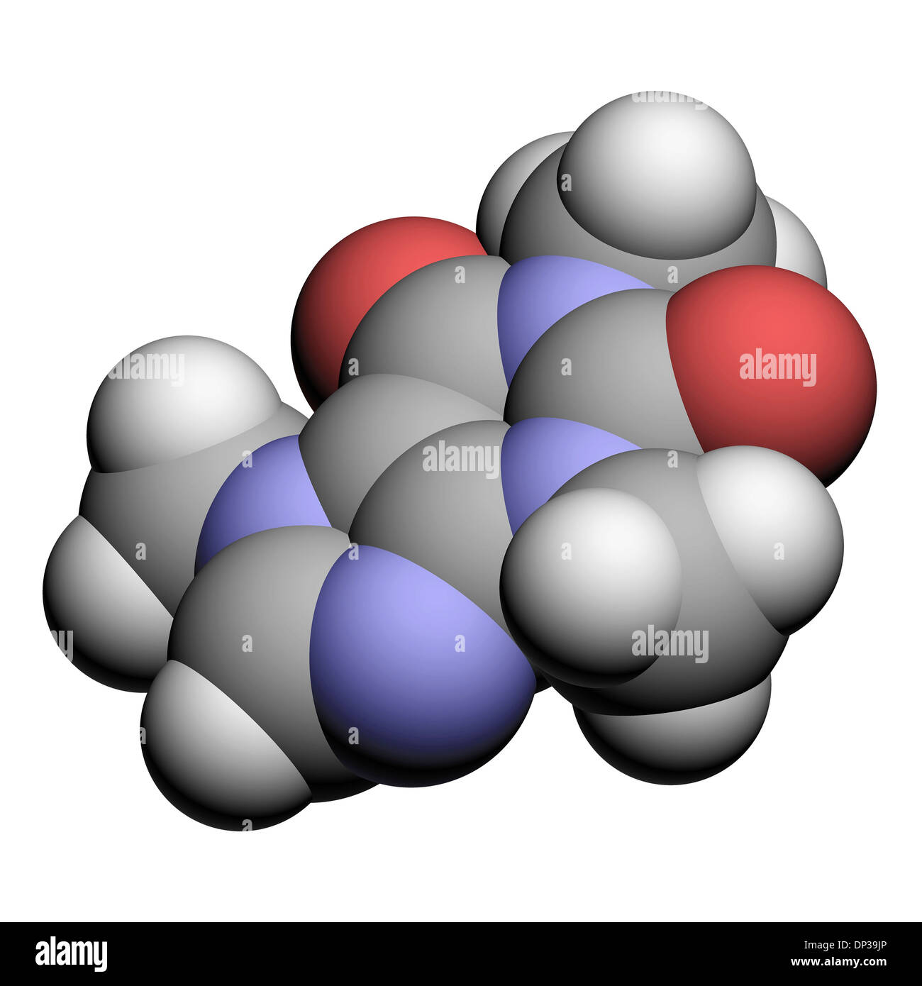 Chemical structure of caffeine hi-res stock photography and images - Alamy