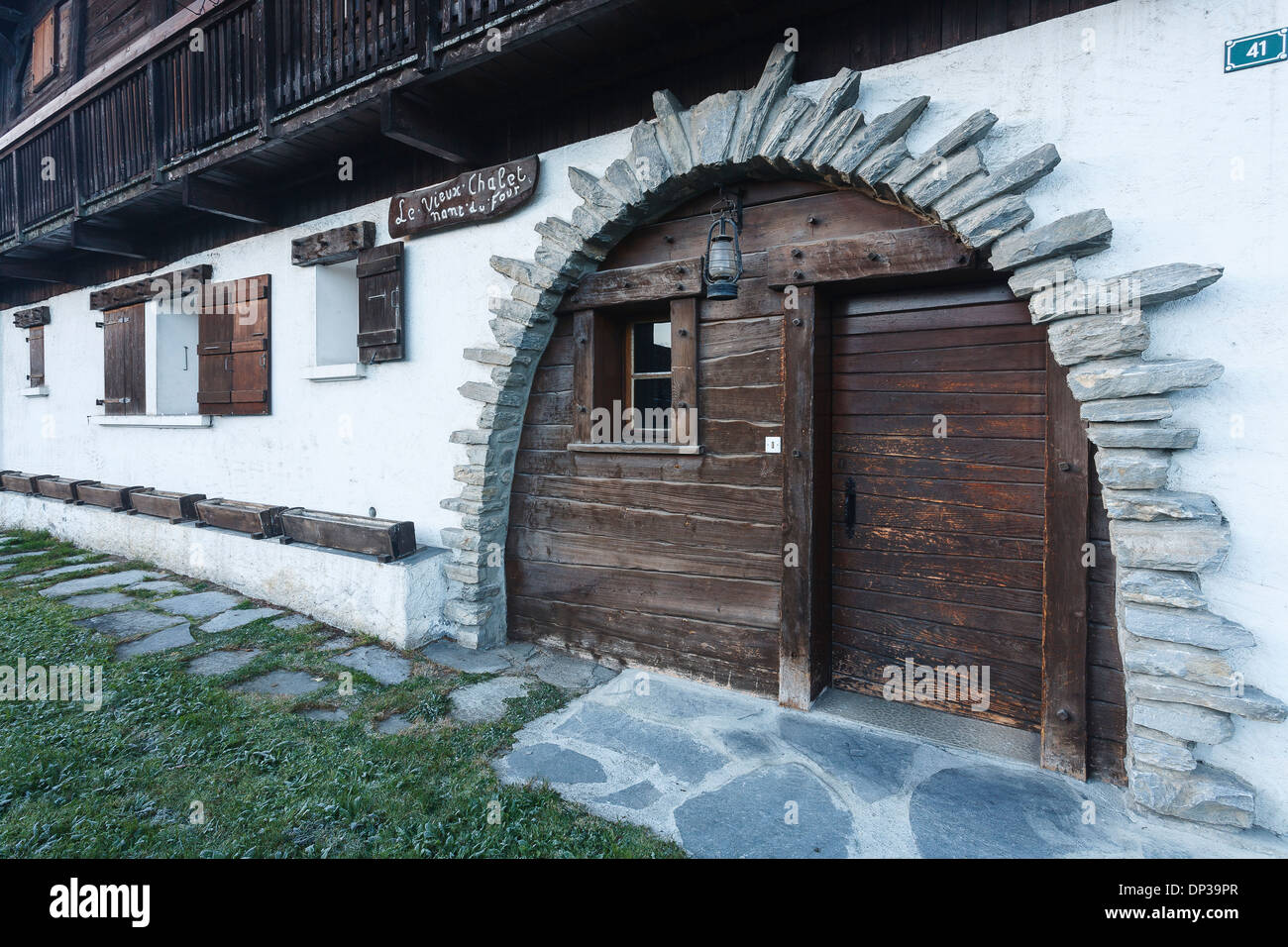 Cordon house savoie hi-res stock photography and images - Alamy