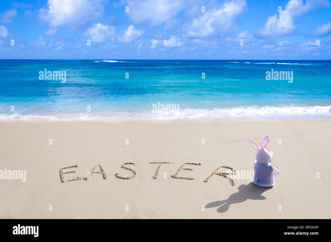 Blue easter bunny on hi-res stock photography and images - Alamy