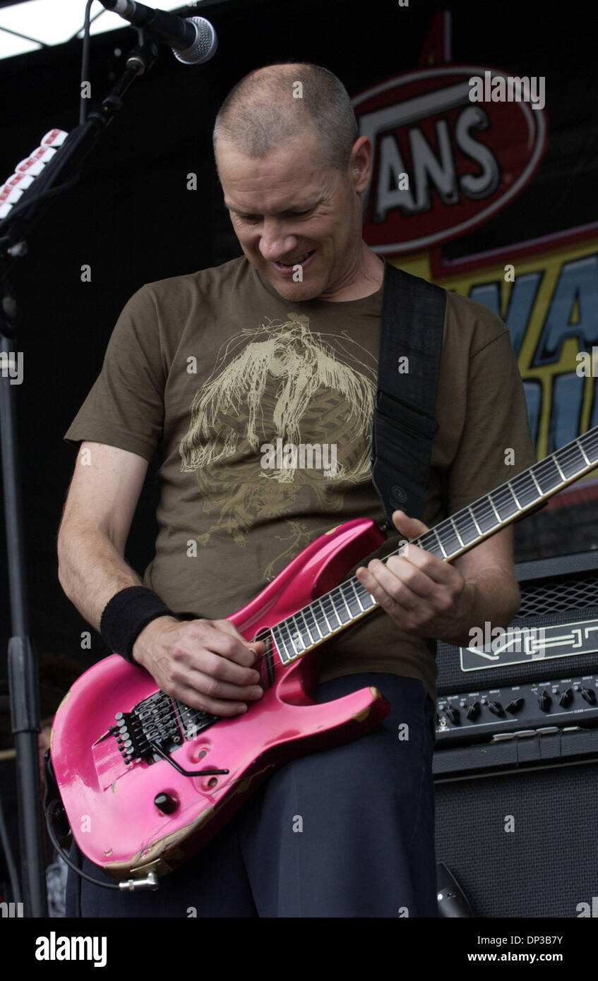 Jun 27, 2006; Raleigh, NC, USA; Guitarist PAGE HAMILTON of the band ...