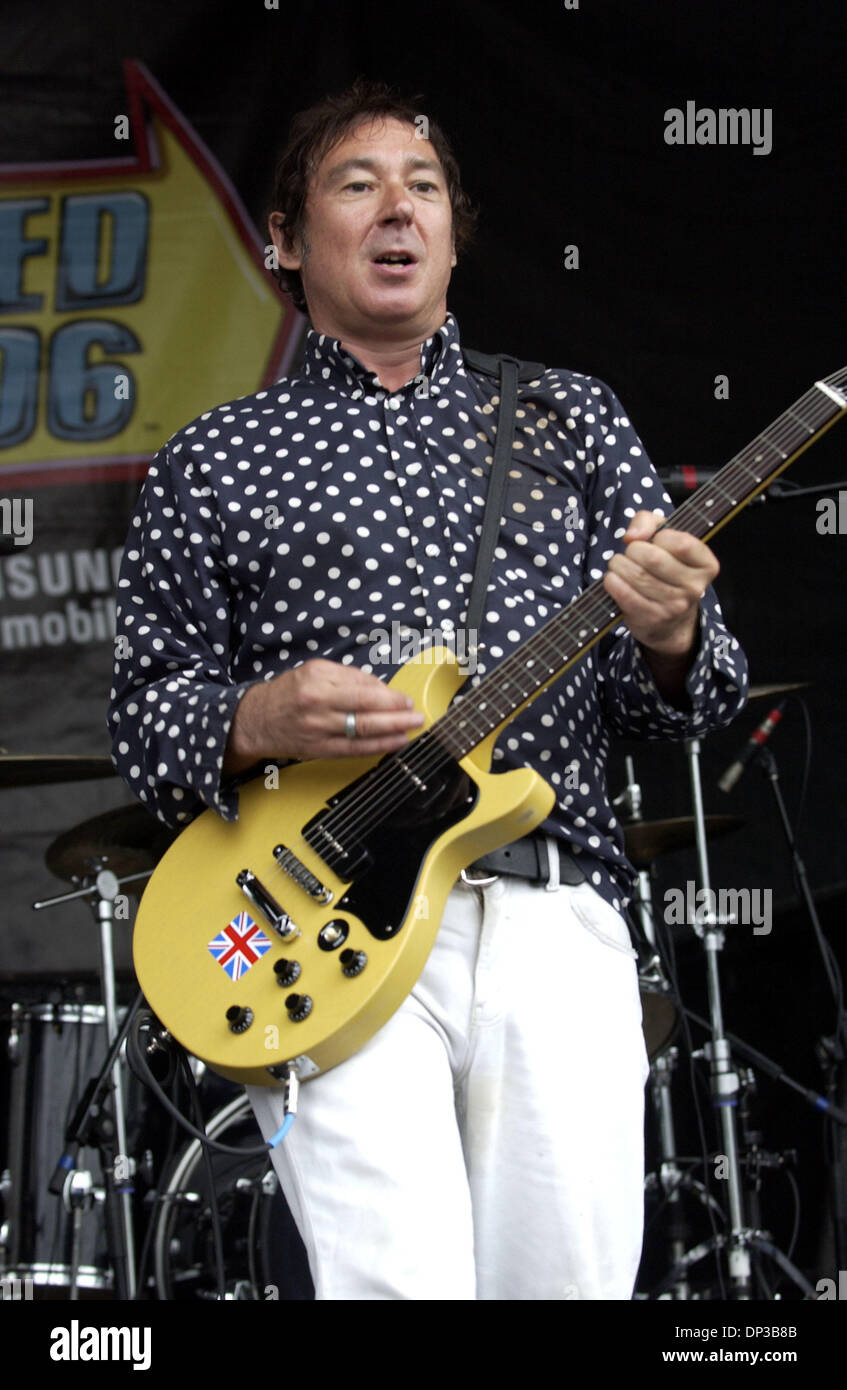Jun 27, 2006; Raleigh, NC, USA; Legendary Punk Rock Musicians Buzzcocks ...