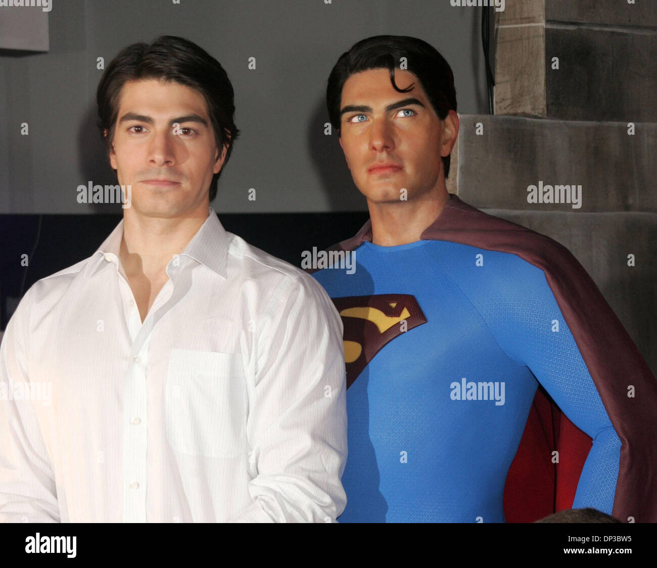 Jun 27, 2006; New York, NY, USA; A view of the new wax 'Superman ...
