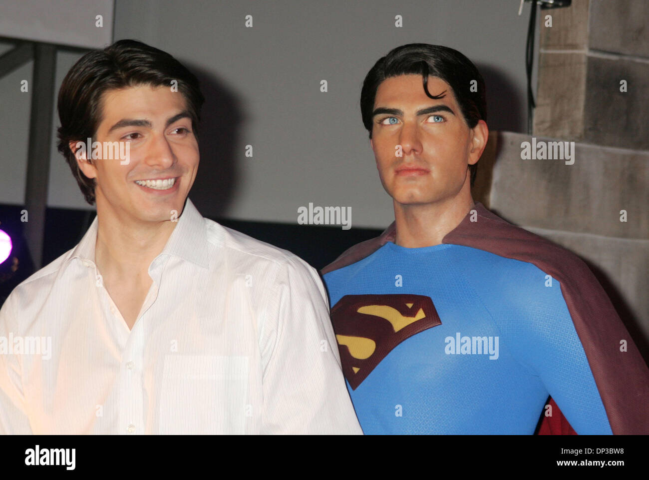 Jun 27, 2006; New York, NY, USA; A view of the new wax 'Superman ...