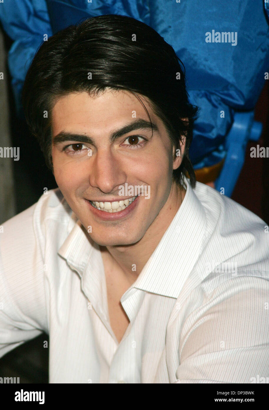 Jun 27, 2006; New York, NY, USA; Actor BRANDON ROUTH at Madame Tussauds ...