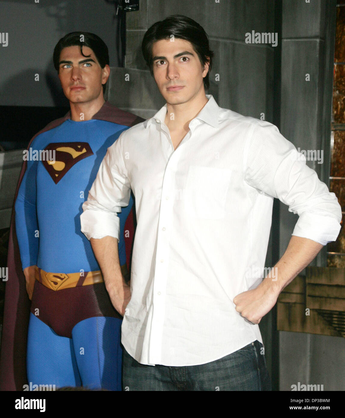 Jun 27, 2006; New York, NY, USA; A view of the new wax 'Superman ...