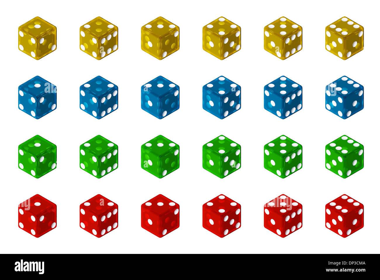 Dice collection hi-res stock photography and images - Alamy