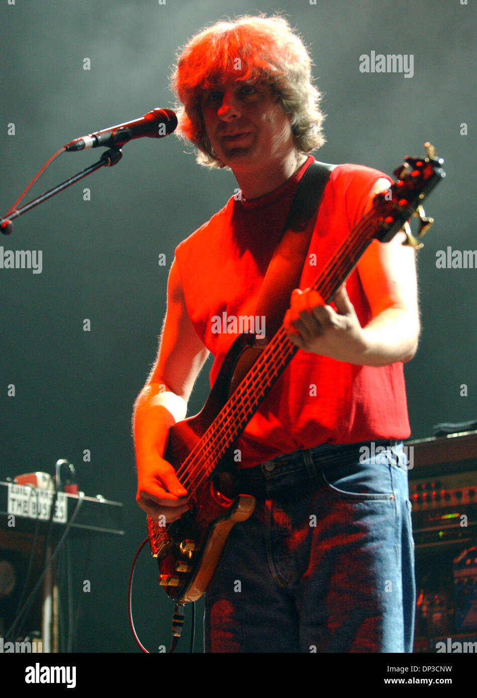 Jun 28, 2006; Raleigh, NC, USA; Bass Guitarist MIKE GORDON who is an ...