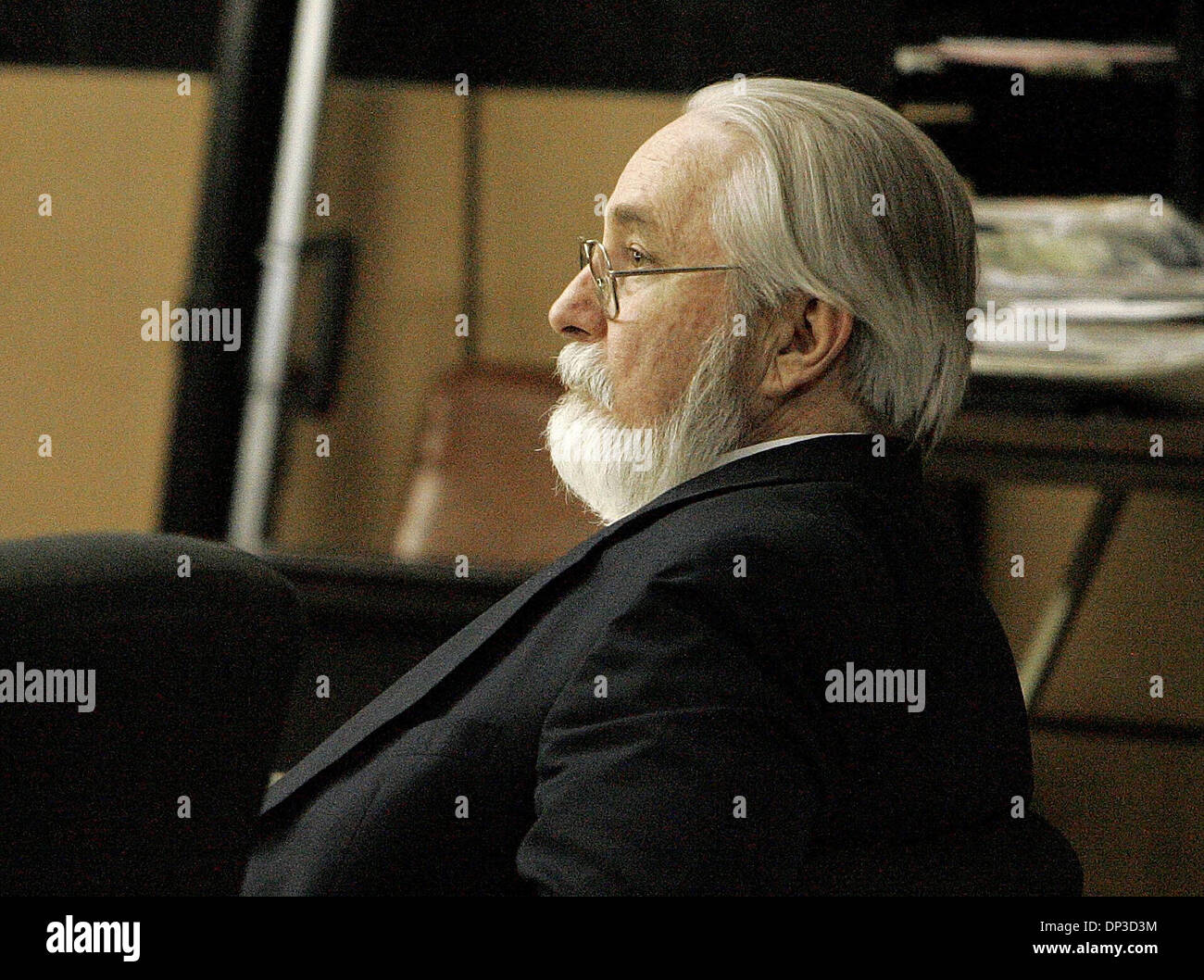 Jun 29, 2006; West Palm Beach, FL, USA; Robert Smiley, awaits a verdict ...