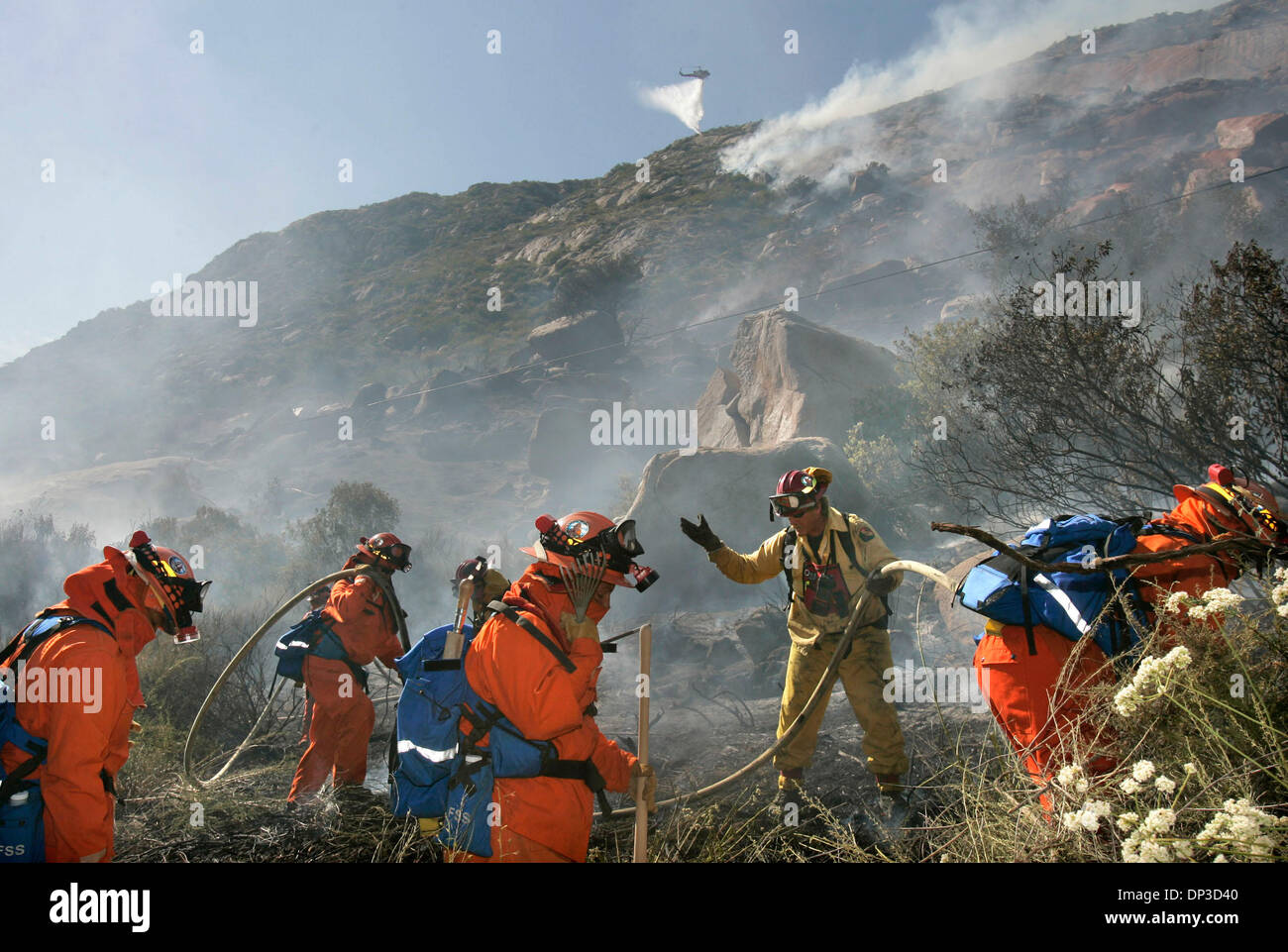 Jun 29, 2006; Valley Center, CA, USA; A female crew from Puerta La Cruz ...