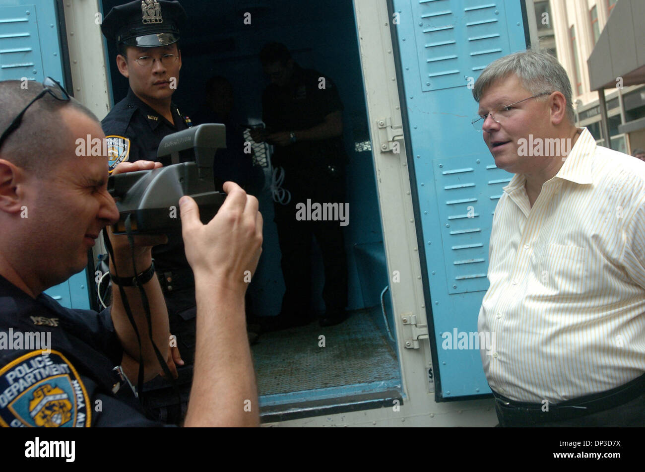 Jun 29, 2006; Manhattan, New York, USA; NYS Senator TOM DUANE poses for ...