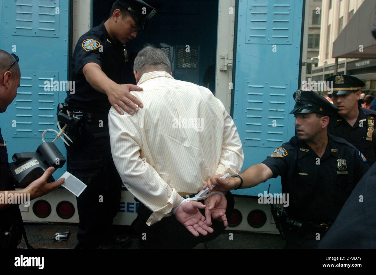 Jun 29, 2006; Manhattan, New York, USA; NYS Senator TOM DUANE is loaded ...