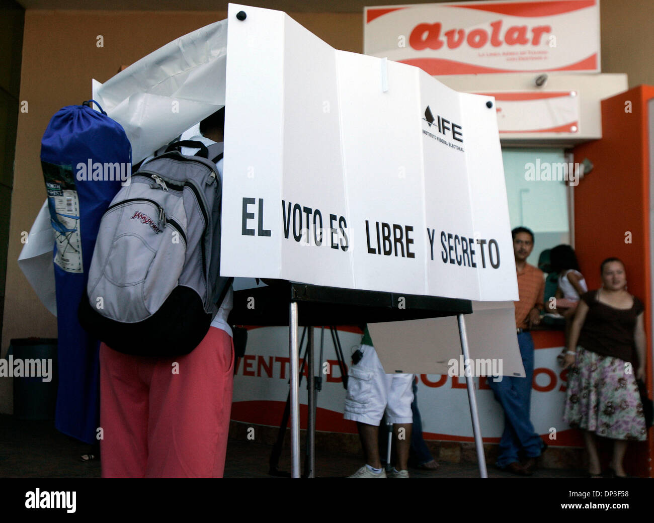 Jul 02, 2006; Tijuana, MEXICO; At the Tijuana International Airport ...