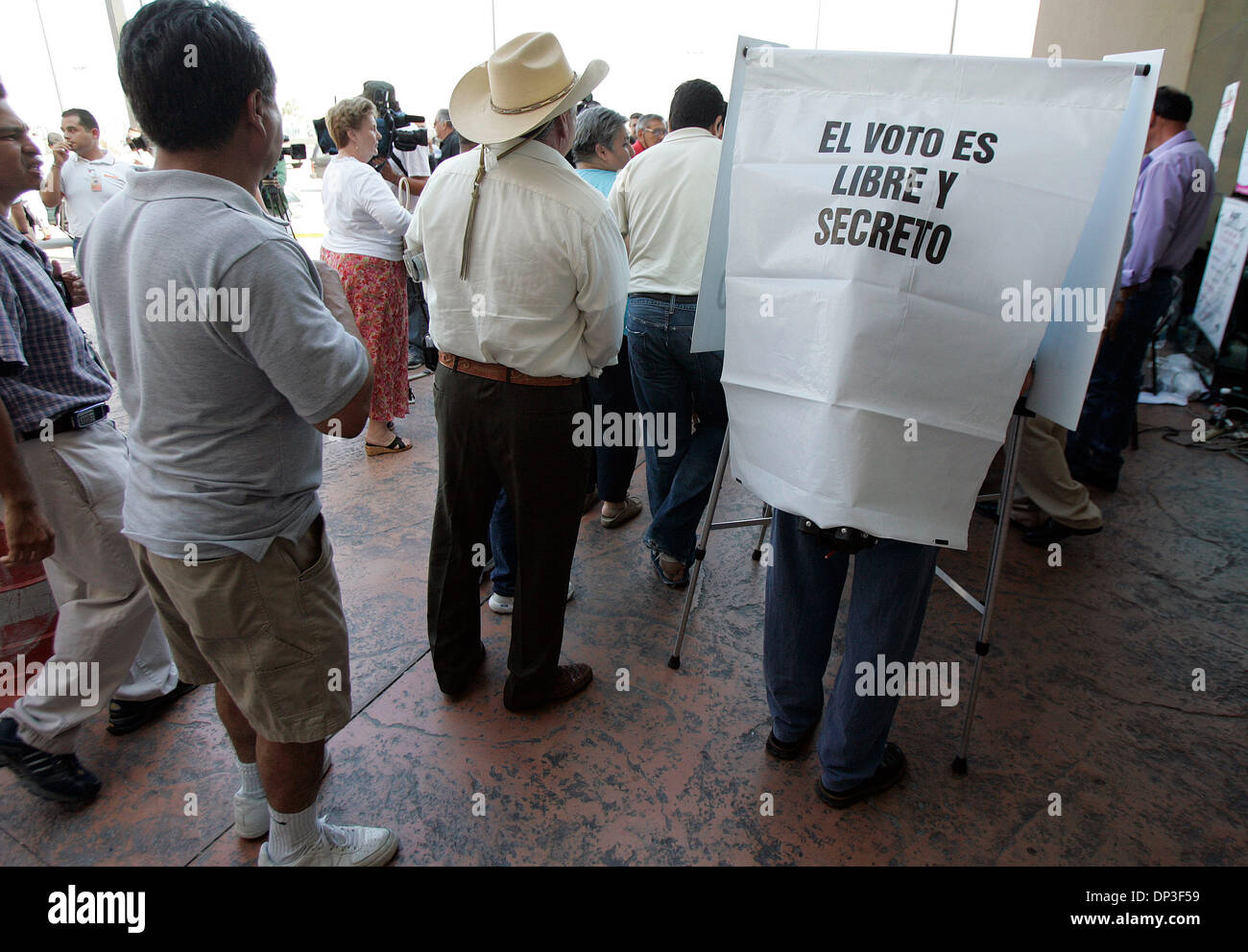 Jul 02, 2006; Tijuana, MEXICO; At the Tijuana International Airport ...