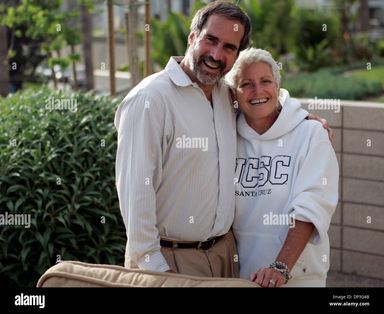 Jul 05, 2006; San Diego, CA, USA; JOE and PAMELA BIDERMAN met on a ...