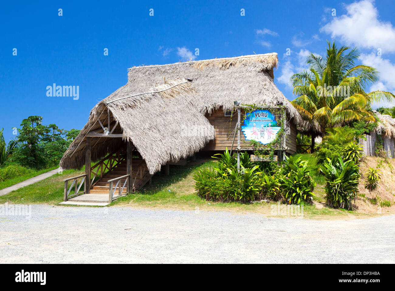 Garifuna culture center Stock Photo - Alamy