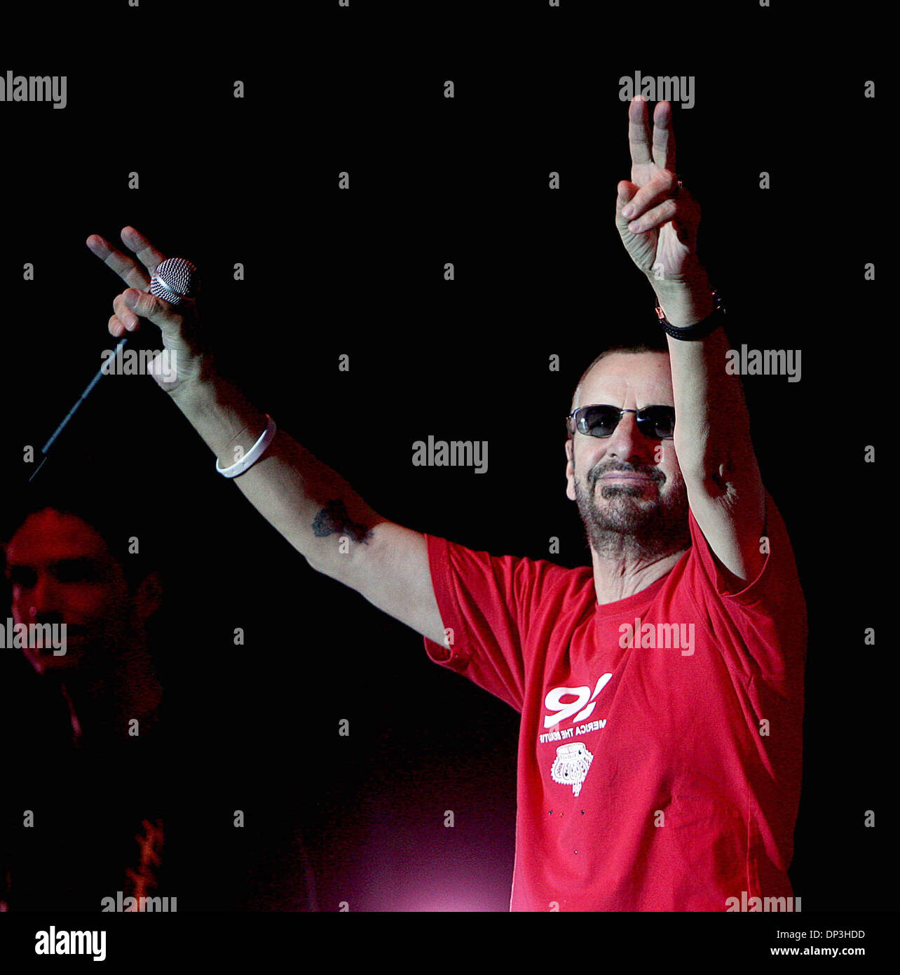 Jul 08, 2006; Boca Raton, FL, USA; Ringo Starr & His All Starr Band at ...