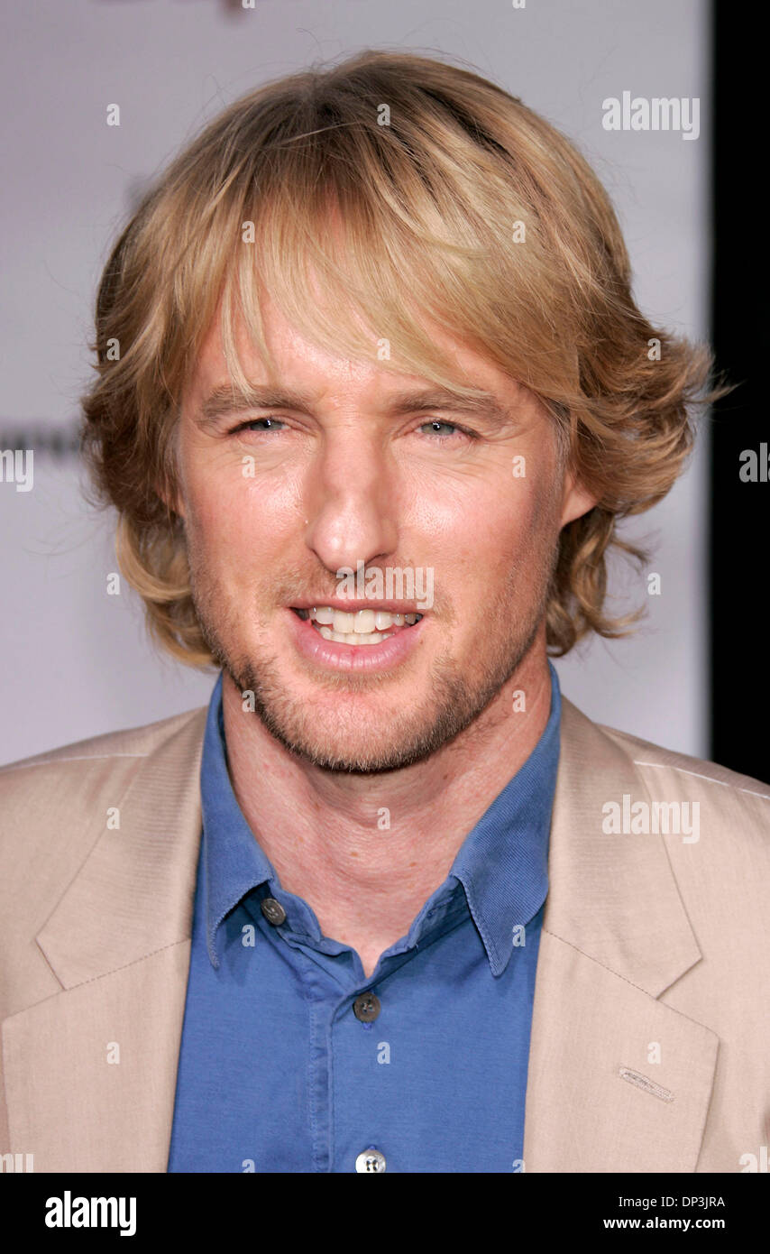 Jul 10, 2006; Hollywood, California, USA; Actor OWEN WILSON at the 'You ...