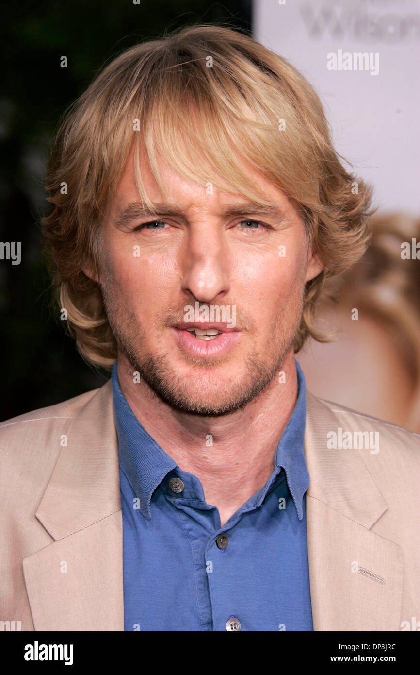 Jul 10, 2006; Hollywood, California, USA; Actor OWEN WILSON at the 'You ...