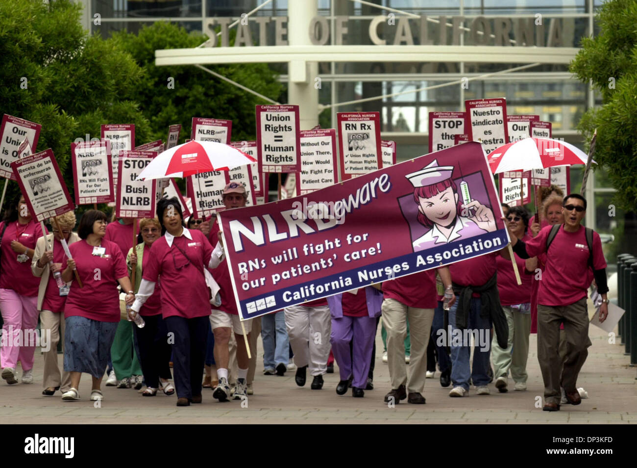 Nurses march hi-res stock photography and images - Alamy