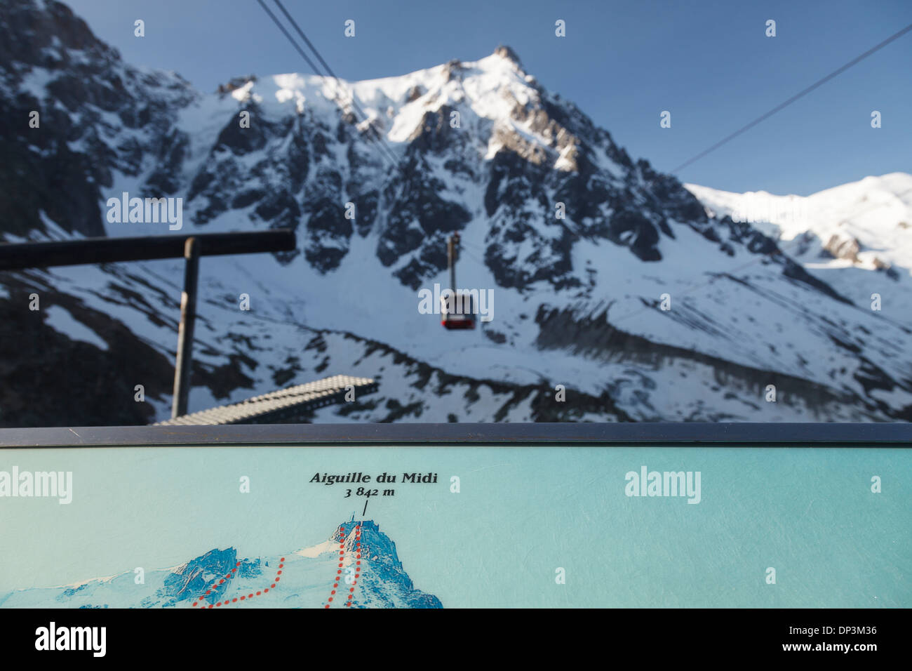 Aiguille du midi cable car - Panoramic Mont-Blanc Gondola, Chamonix ...