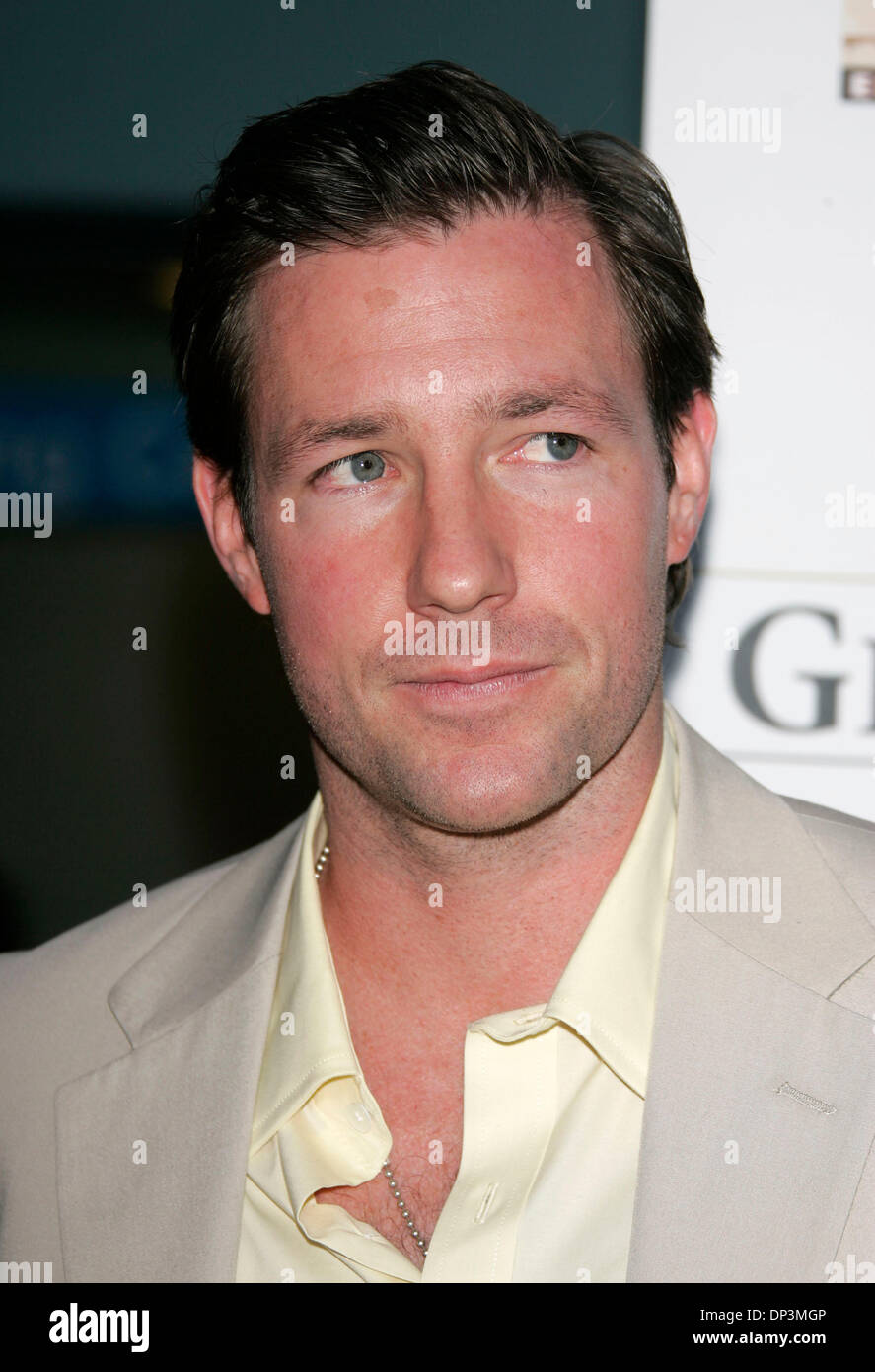 Jul 12 2006 Hollywood California Usa Actor Ed Burns At The Groomsmen World Premiere Held