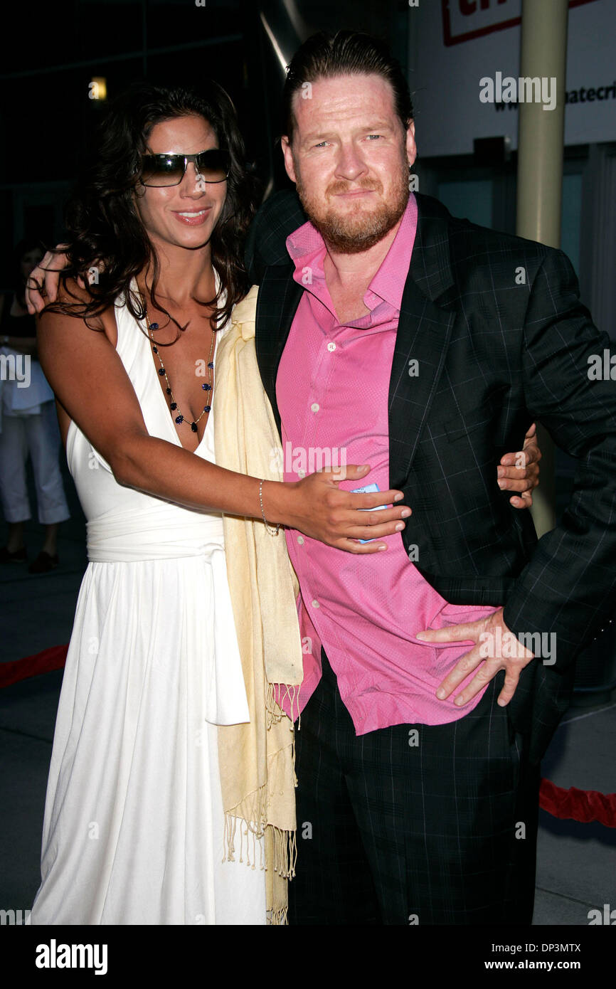 Jul 12, 2006; Hollywood, California, USA; Actor DONAL LOGUE & DATE ...