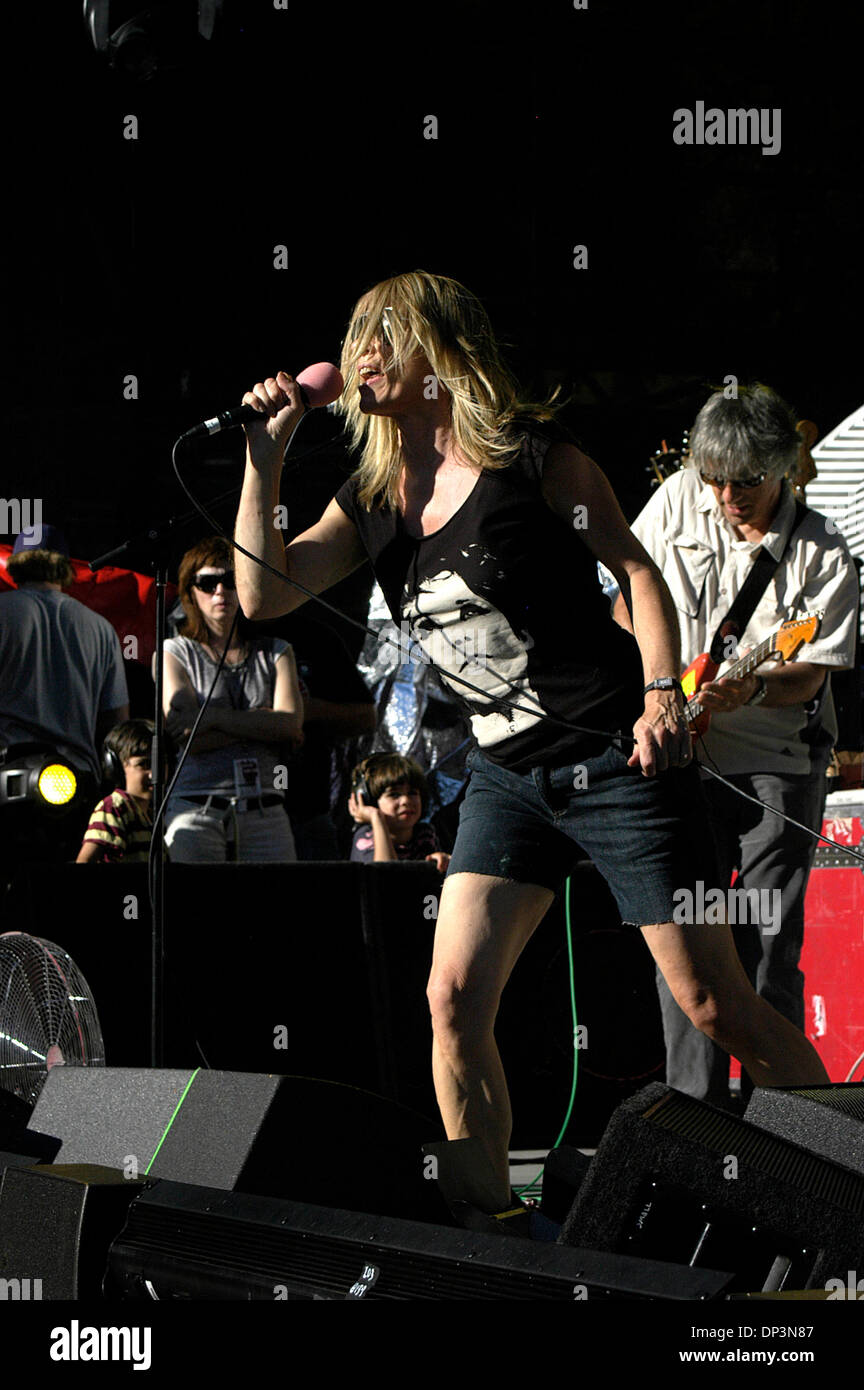 Jul 13, 2006; Santa Barbara, CA, USA; KIM GORDON, of Sonic Youth ...