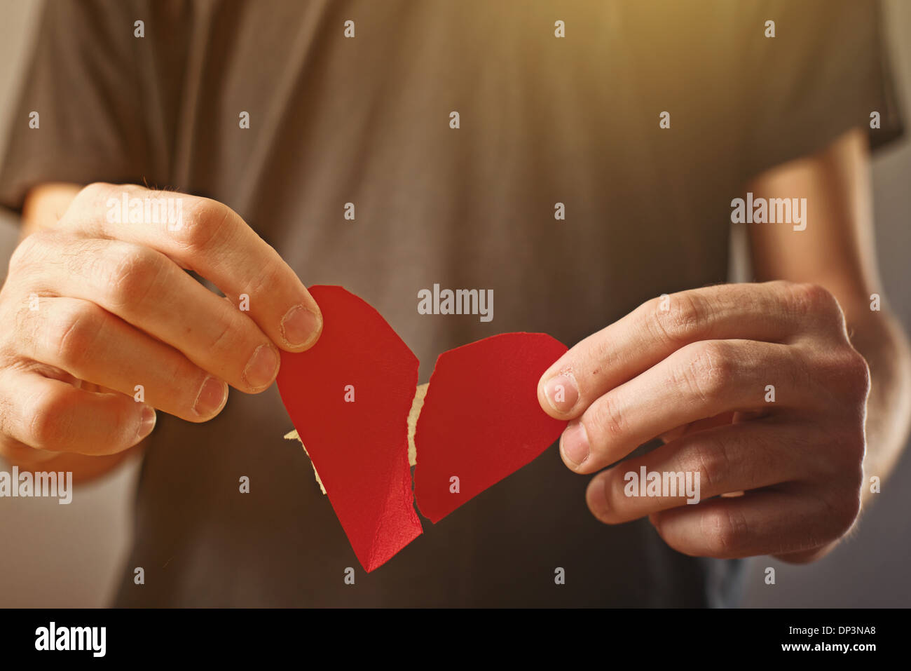 Heart broken man hi-res stock photography and images - Alamy