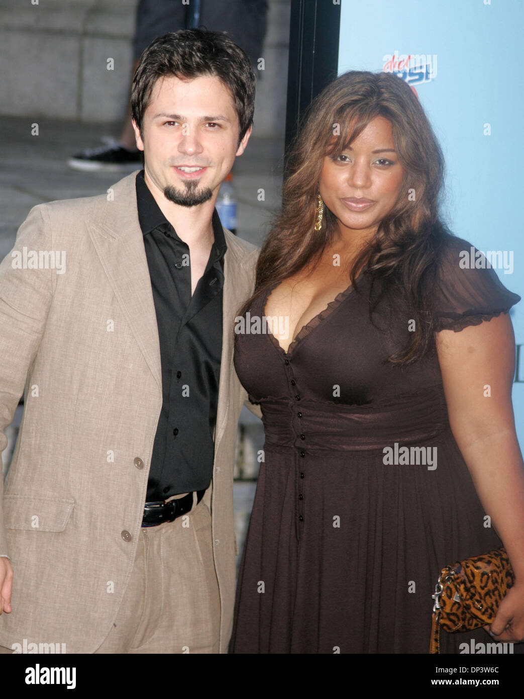 Jul 17, 2006; New York, NY, USA; Actor FREDDY RODRIGUEZ and his wife ...