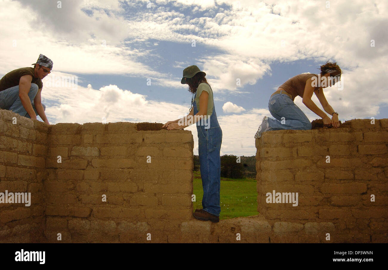 Jul 18, 2006; Norogachi, MEXICO; David Whiteaker, left, Angie Restrepo ...