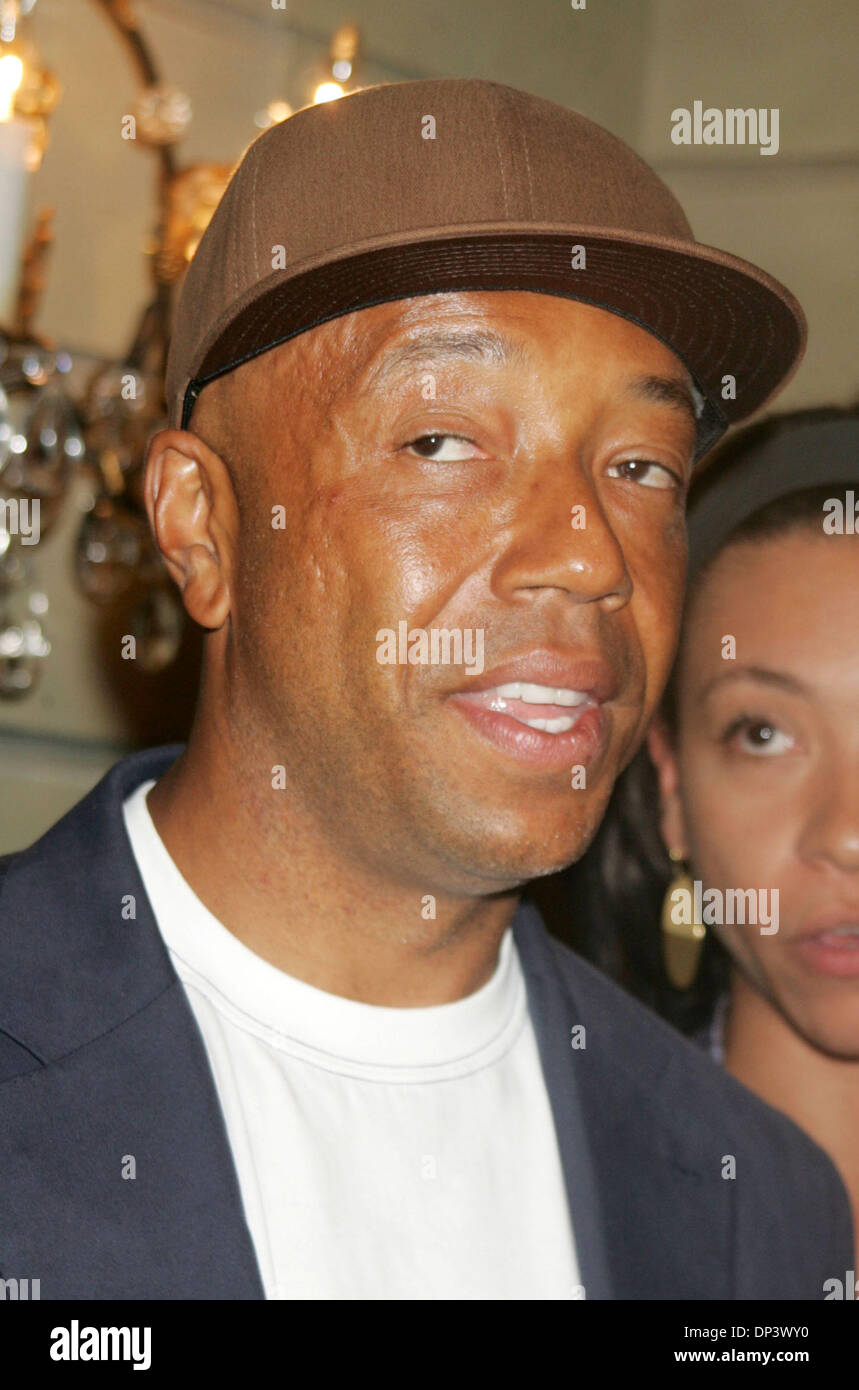 Jul 18, 2006; New York, NY, USA; Hip hop artist RUSSELL SIMMONS at the ...