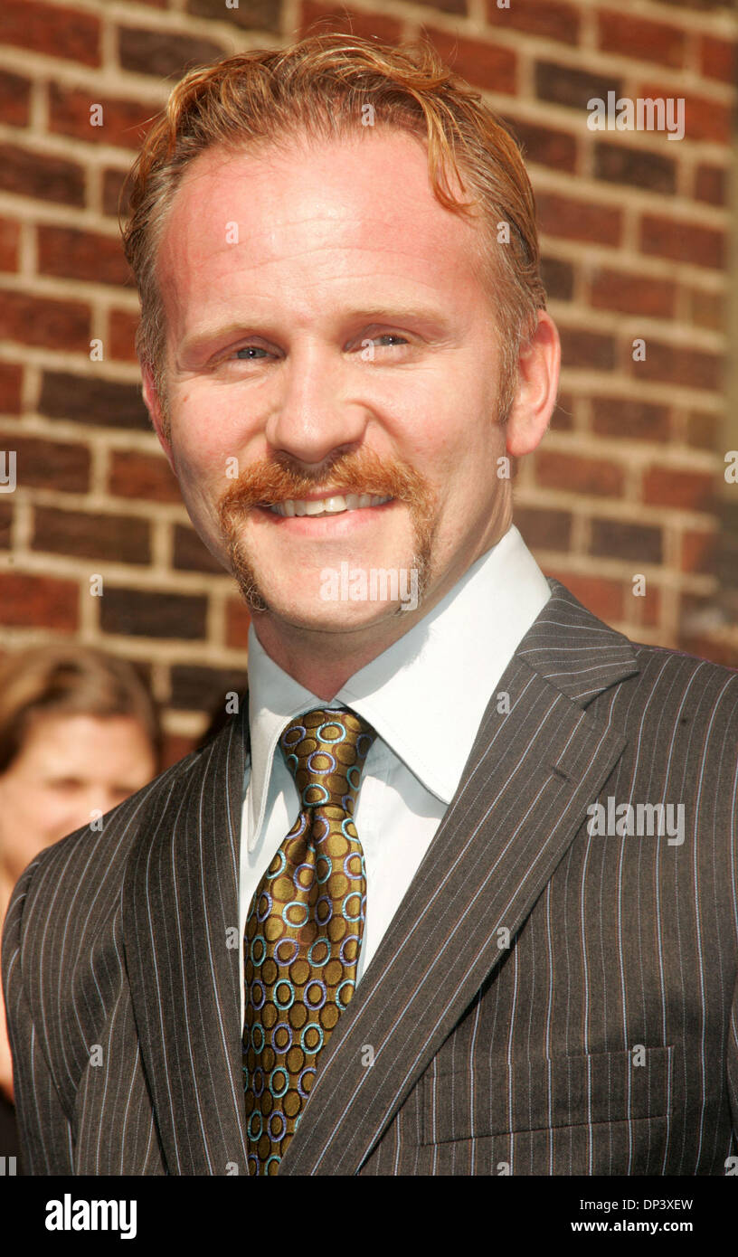 Jul 19, 2006; New York, NY, USA; Director MORGAN SPURLOCK at 'The Late ...
