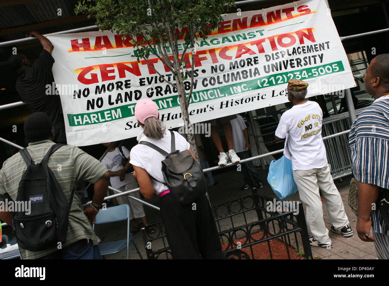 Jul 19, 2006; Manhattan, NY, USA; People protesting against ...