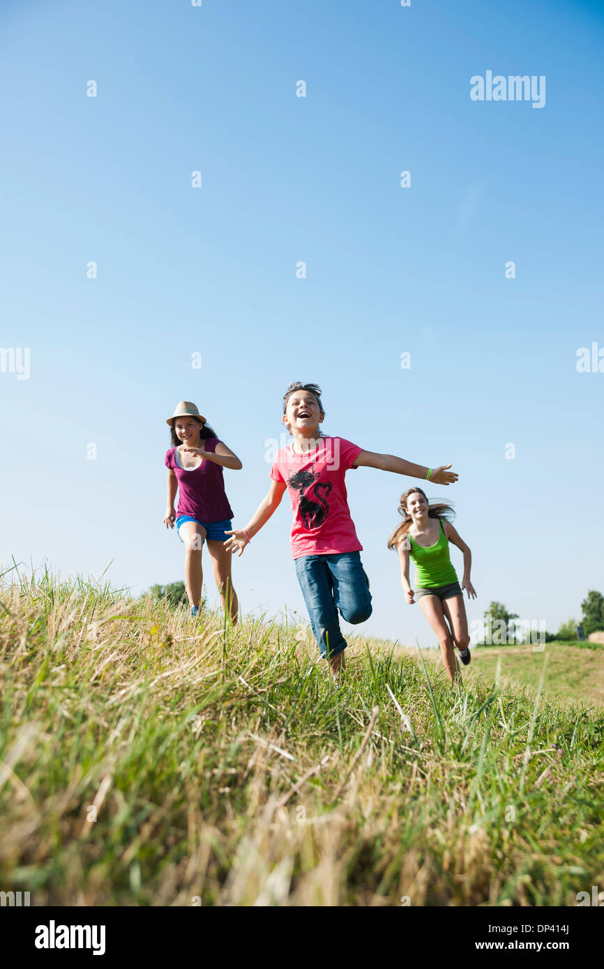 Child Running Down Hill High Resolution Stock Photography and Images ...