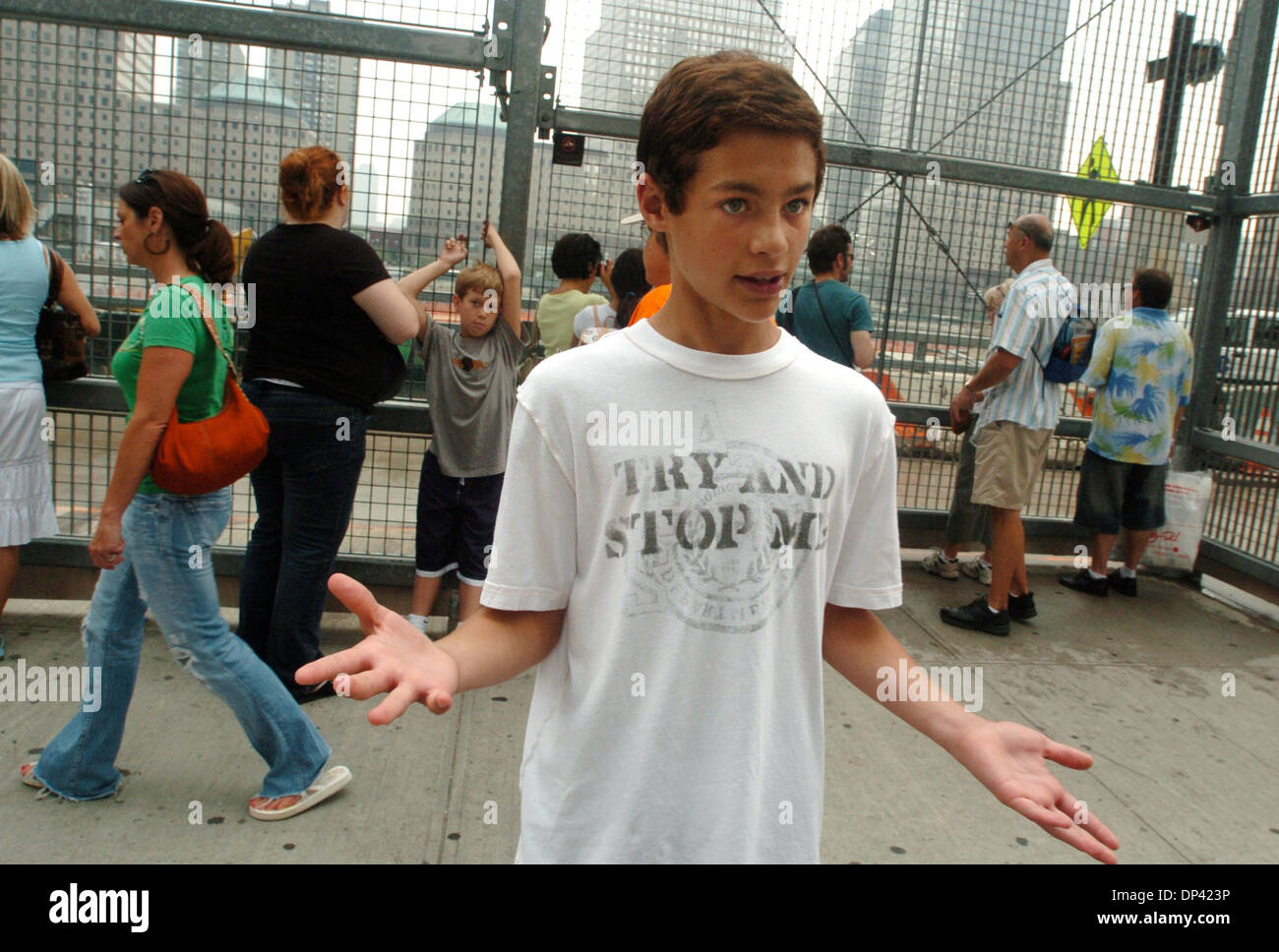 Jul 21, 2006; Manhattan, NY, USA; Actor ANTHONY PICCININNI, 13, of Long ...