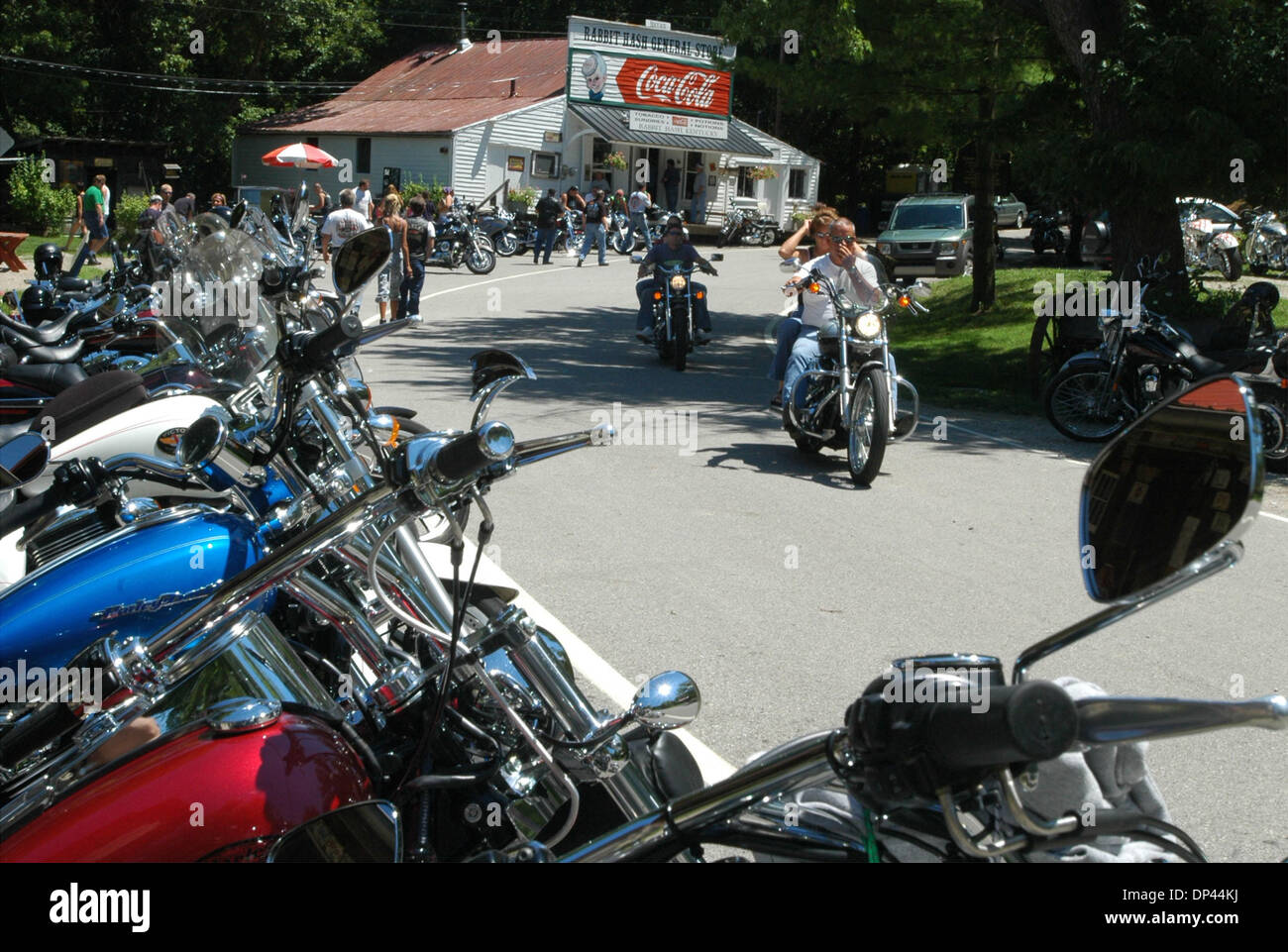 Jul 23, 2006; Rabbit Hash, Kentucky, USA; People who live near the 2 1/ ...