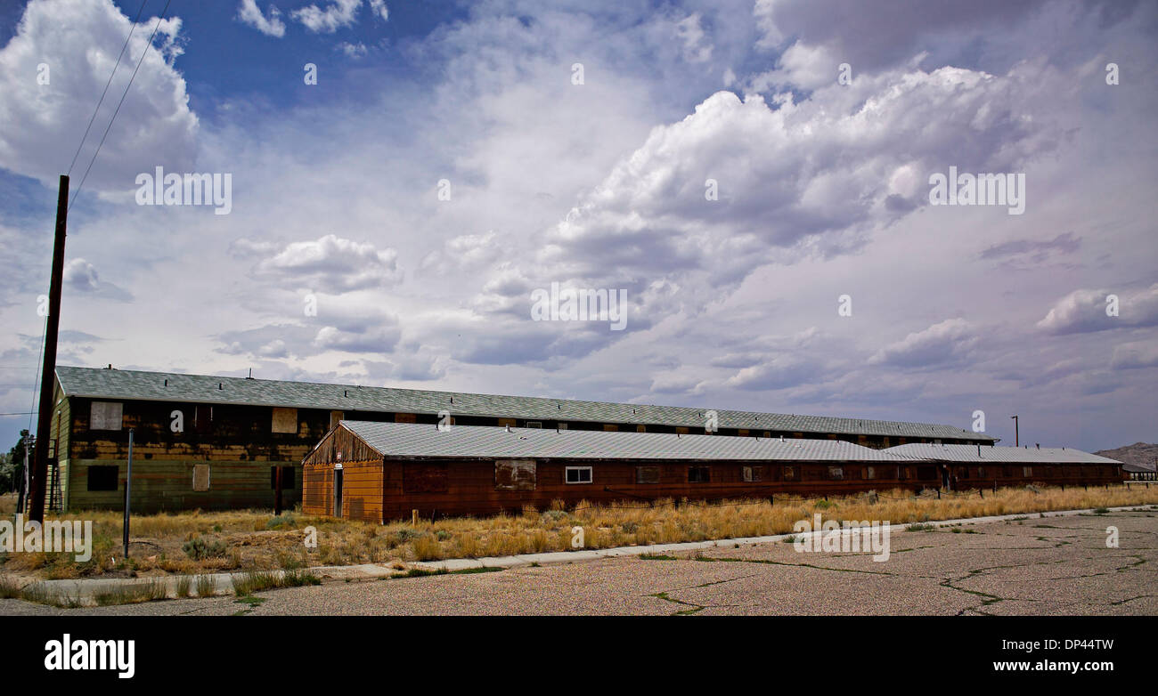 Jul 23, 2006; Jeffrey City, Wyoming, USA; Workers' Barracks in Jeffrey ...
