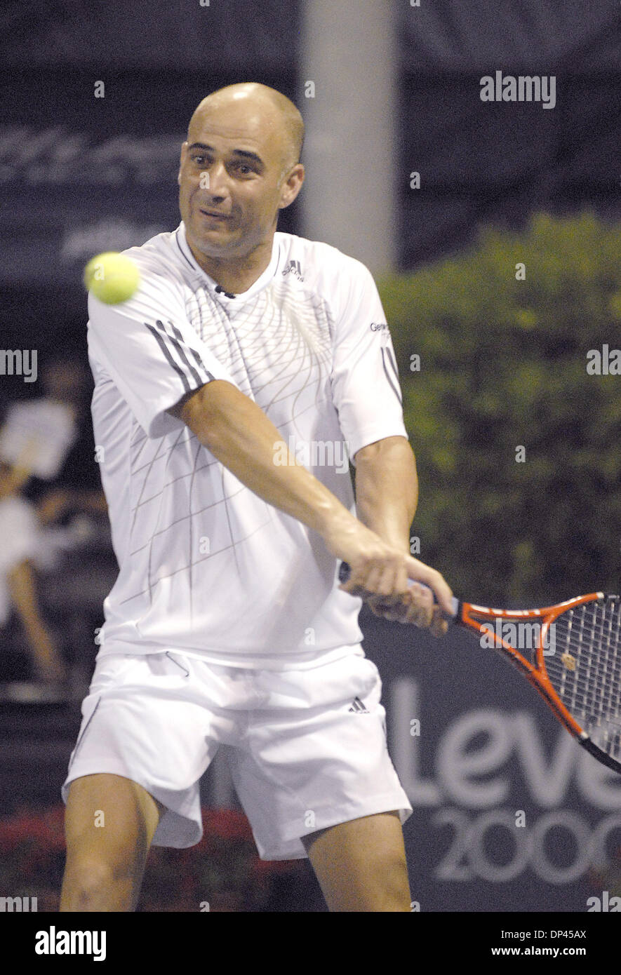 Jul 24, 2006; Westwood, CA, USA; Tennis pro ANDRE AGASSI at the Gibson ...