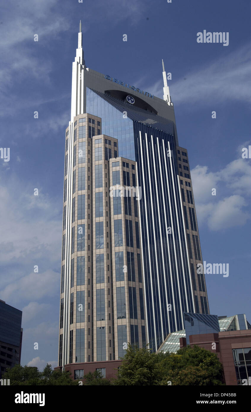Jul 25, 2006; Nashville, TN, USA; The Bellsouth Building. Nashville is ...