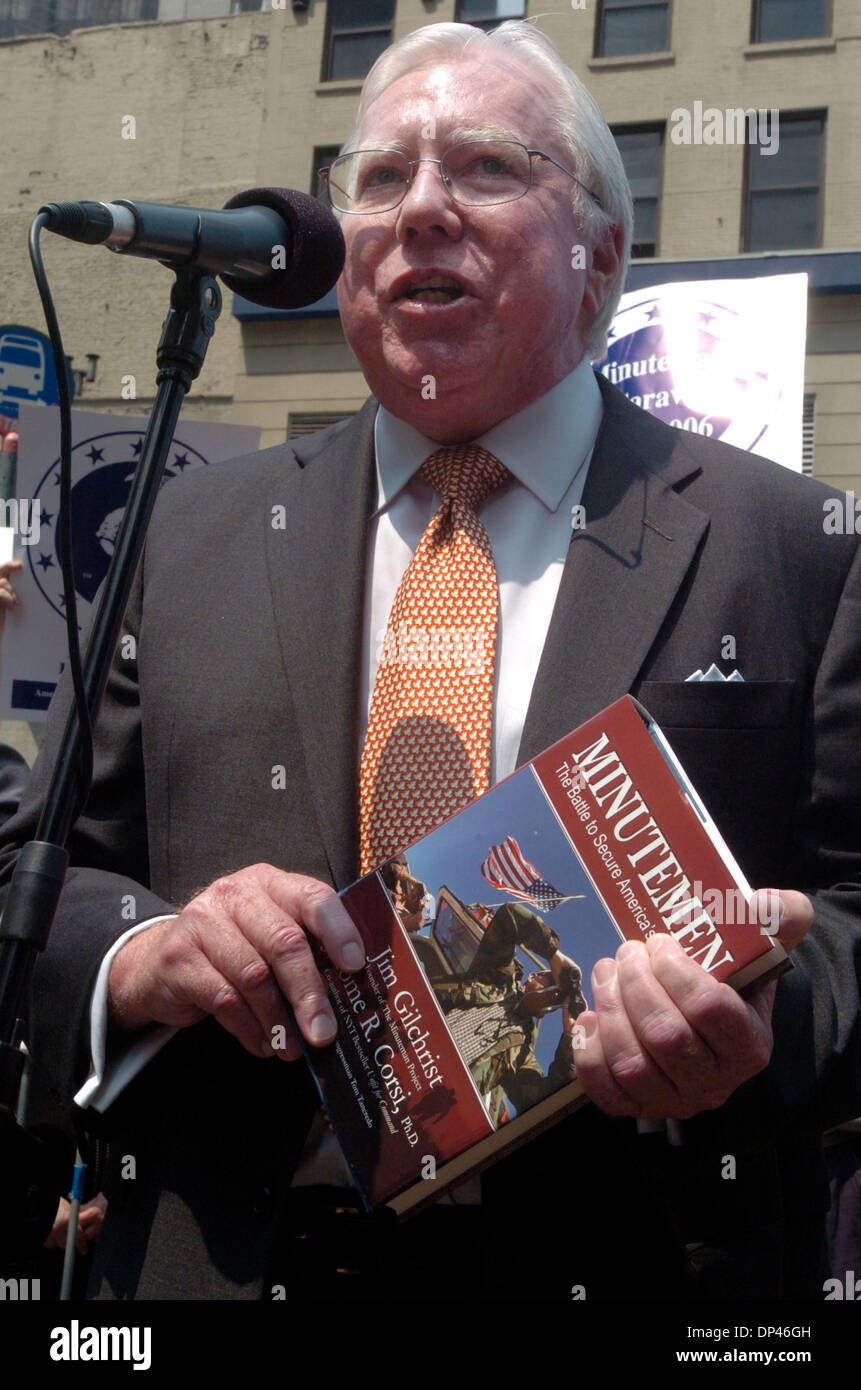 Jul 26, 2006; Manhattan, NY, USA; Author JEROME CORSI speaks as he ...