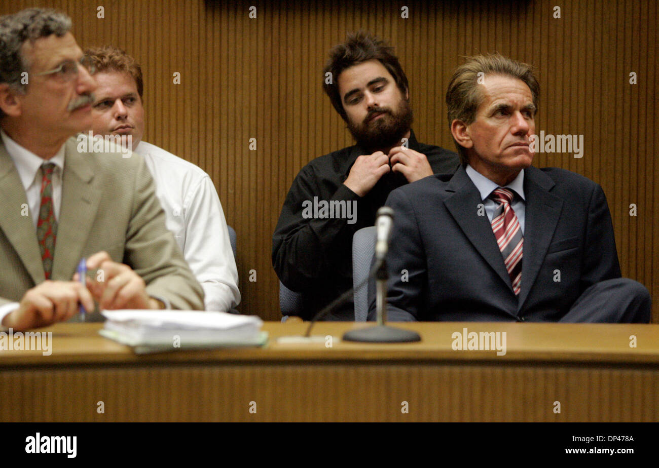 Jul 28, 2006; Del Mar, CA, USA; ZACHARY BUBECK (left) and RYAN ...