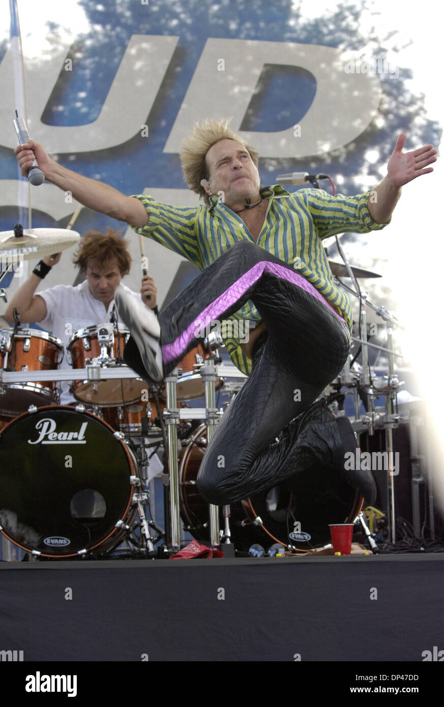Jul 29, 2006; San Jose, CA, USA; 'Diamond Dave' DAVID LEE ROTH ...