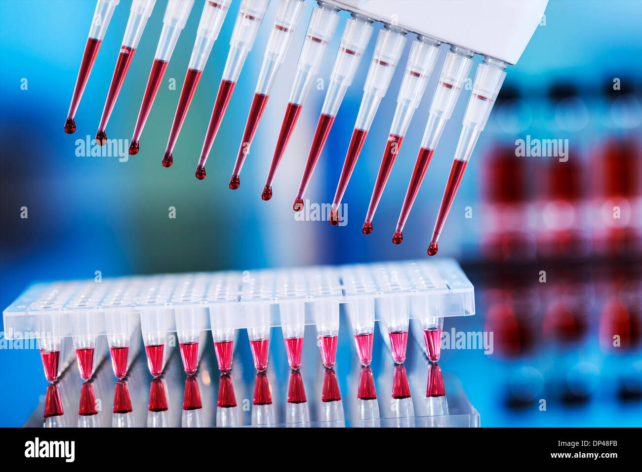 Multipipette High Resolution Stock Photography and Images - Alamy
