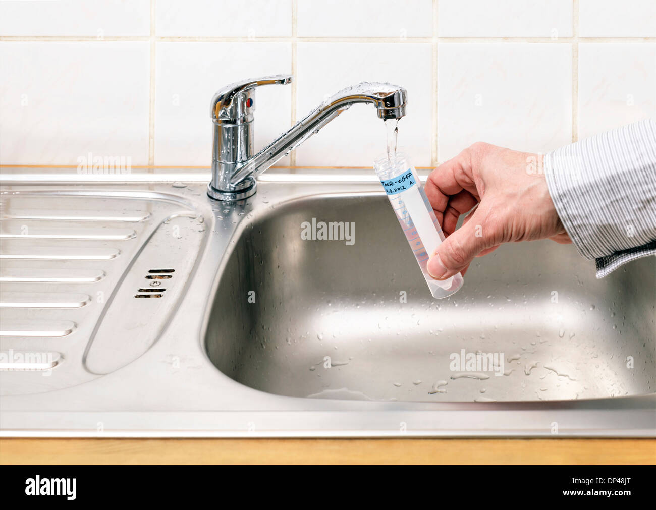 Water testing tap hi-res stock photography and images - Alamy