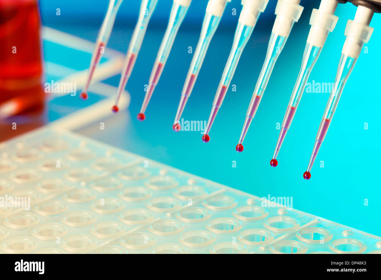 Multipipette hi-res stock photography and images - Alamy