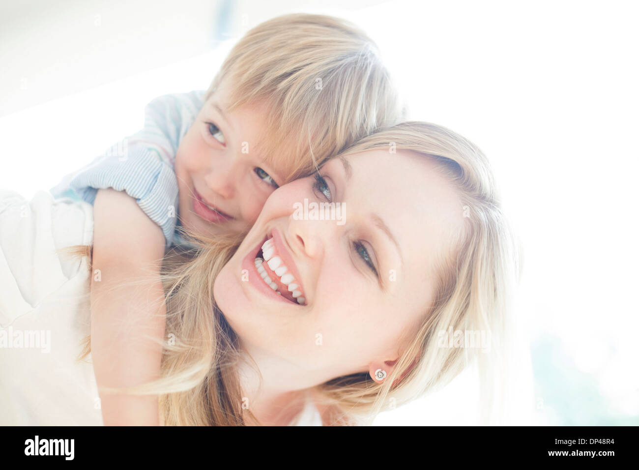 Mother and son Stock Photo - Alamy