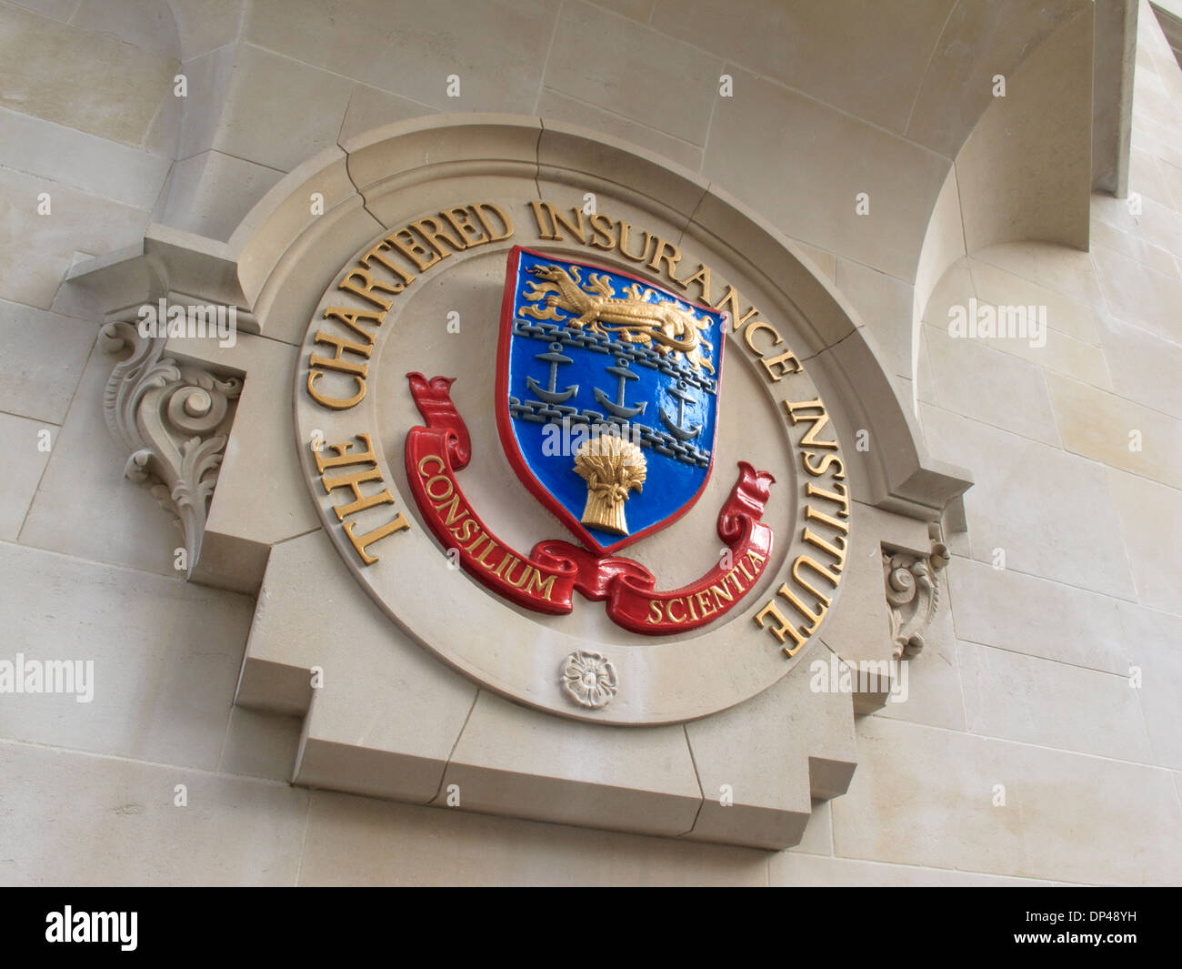 The chartered insurance institute coat of arms hi-res stock photography ...